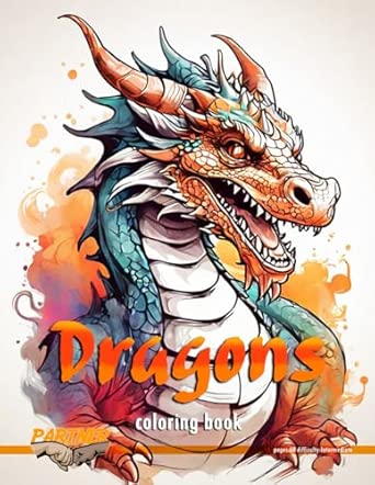 Amazon.com: Dragons Coloring Book: Explore a realm of mystical ...