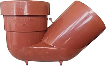 110mm Low Back P Trap Underground Fittings Gully Trap : Amazon.co.uk ...