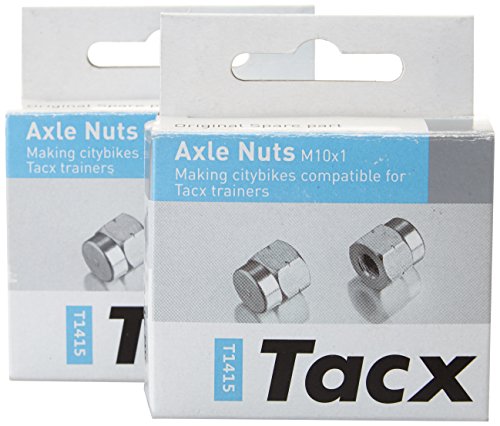 Snapklik.com : Tacx Axle Nuts For Non-Quick Release Wheels