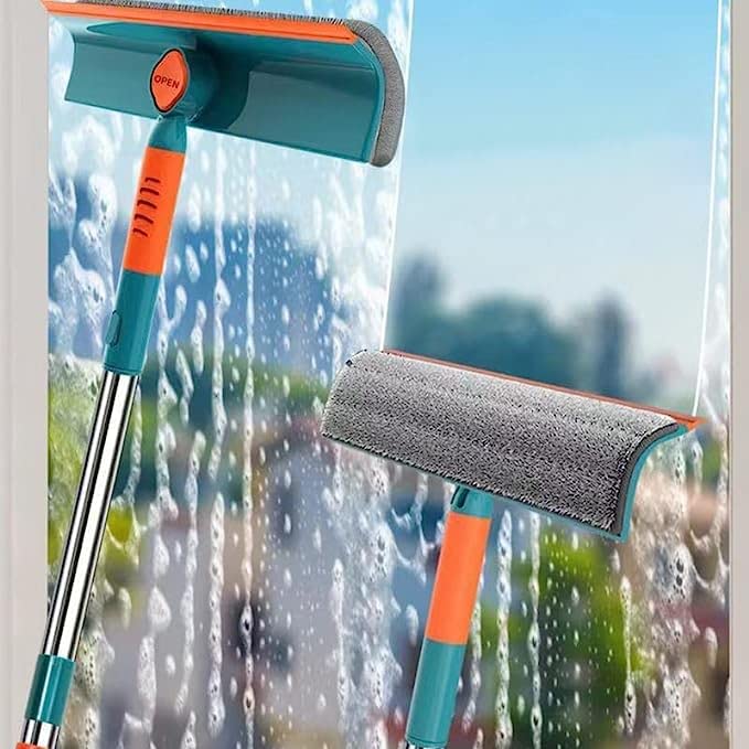 Glass Cleaning Tools 2 in 1 Glass Wiper Cleaning Brush Zorzel Mirror ...