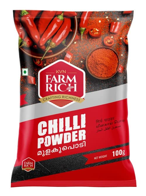 Farm Rich Chilly Powder | Spicy Red chilli Powder | Essential usage for ...
