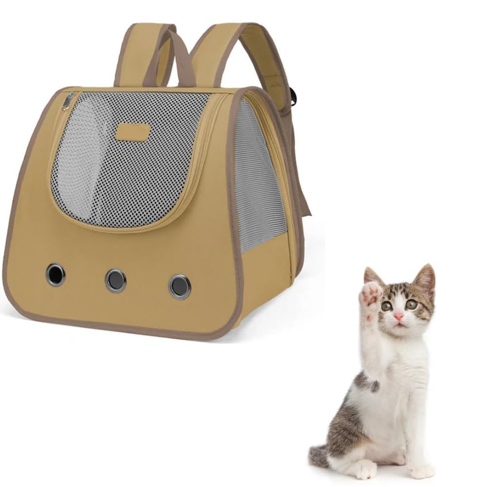 JUXORI Cat Backpack Carrier,Pet Backpack,Cat Bag Carrier,Small Dog ...