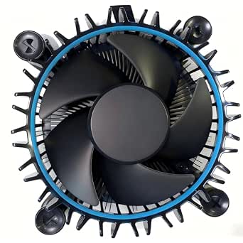 Amazon.com: CPU Cooler Aluminum Heatsink Copper Core Base Replacement ...