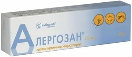 Allergosan antihistamínico pomada para alérgicos de la piel Reacciones ...