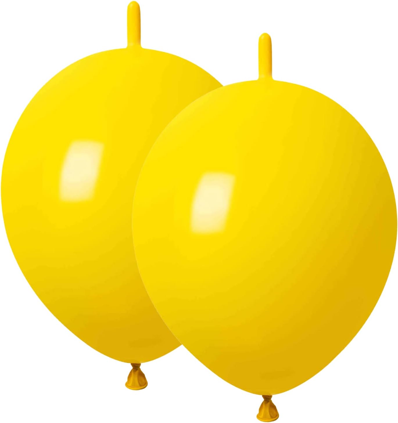 Amazon.com: ADIDO EVA Link Balloons Yellow 12 Inch Quick Latex Link ...