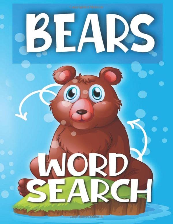 Buy Bears Word Search: Words Word Search Puzzles For Kids With High ...