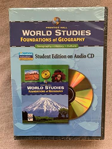 Amazon.com: World Studies Foundations of Geography on Audio CD 2005: ...