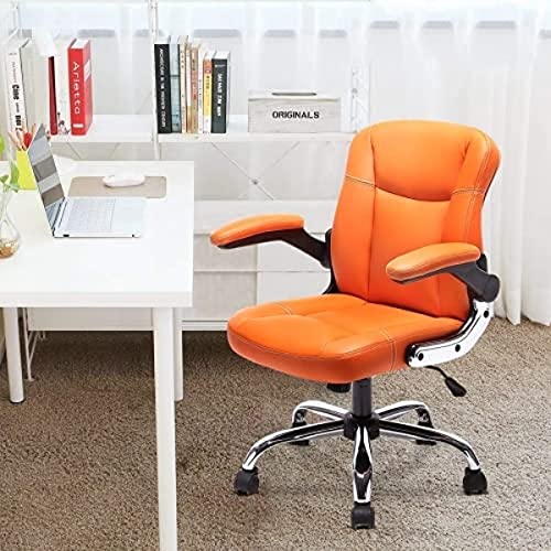 Oakcraft® Office and Study Chair Adjustable Tilt Angle and Flip-up Arms ...