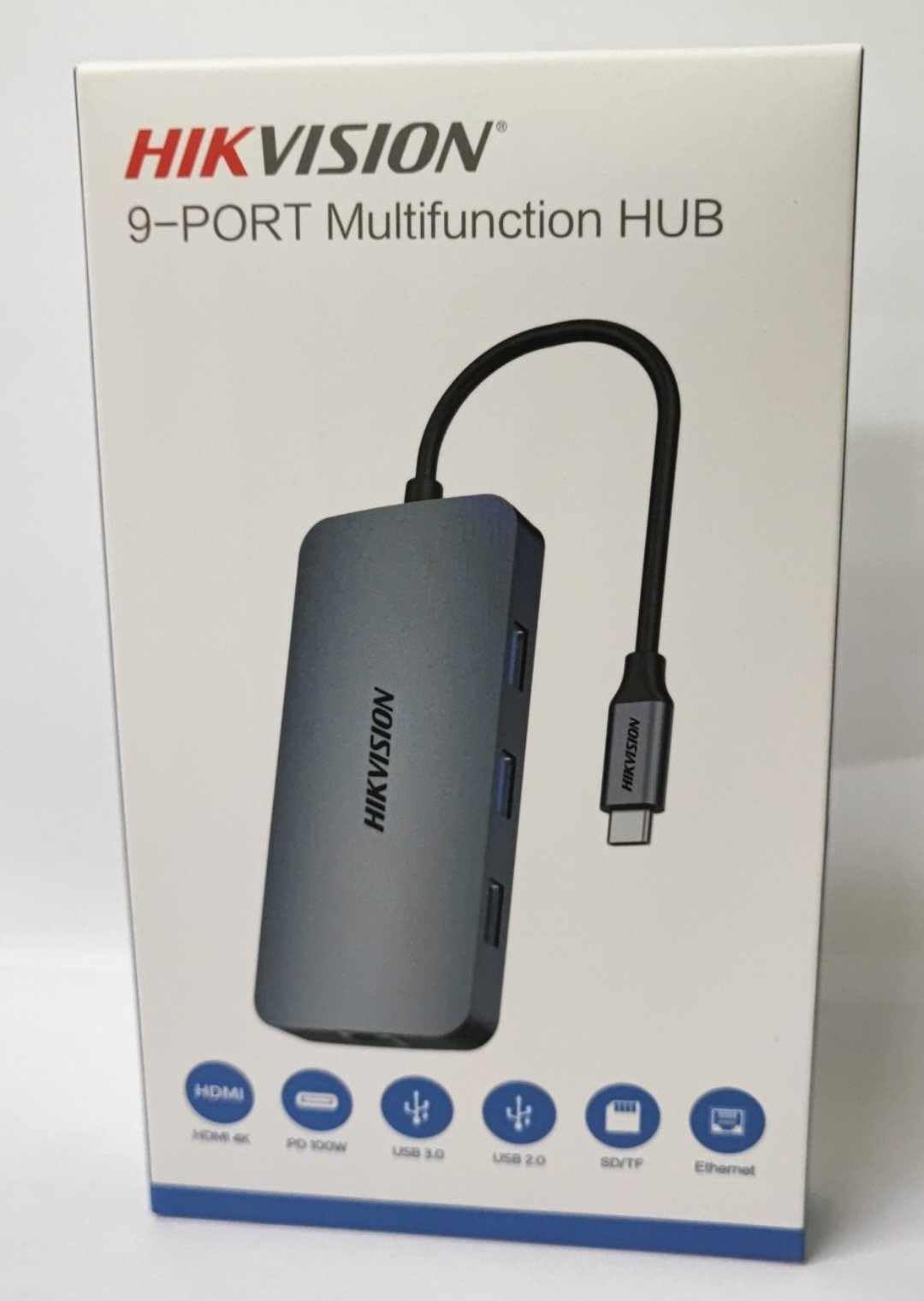 HIKVISION HS-HUB-DS901 9-Ports Multifunction HUB -Space Grey: Buy ...