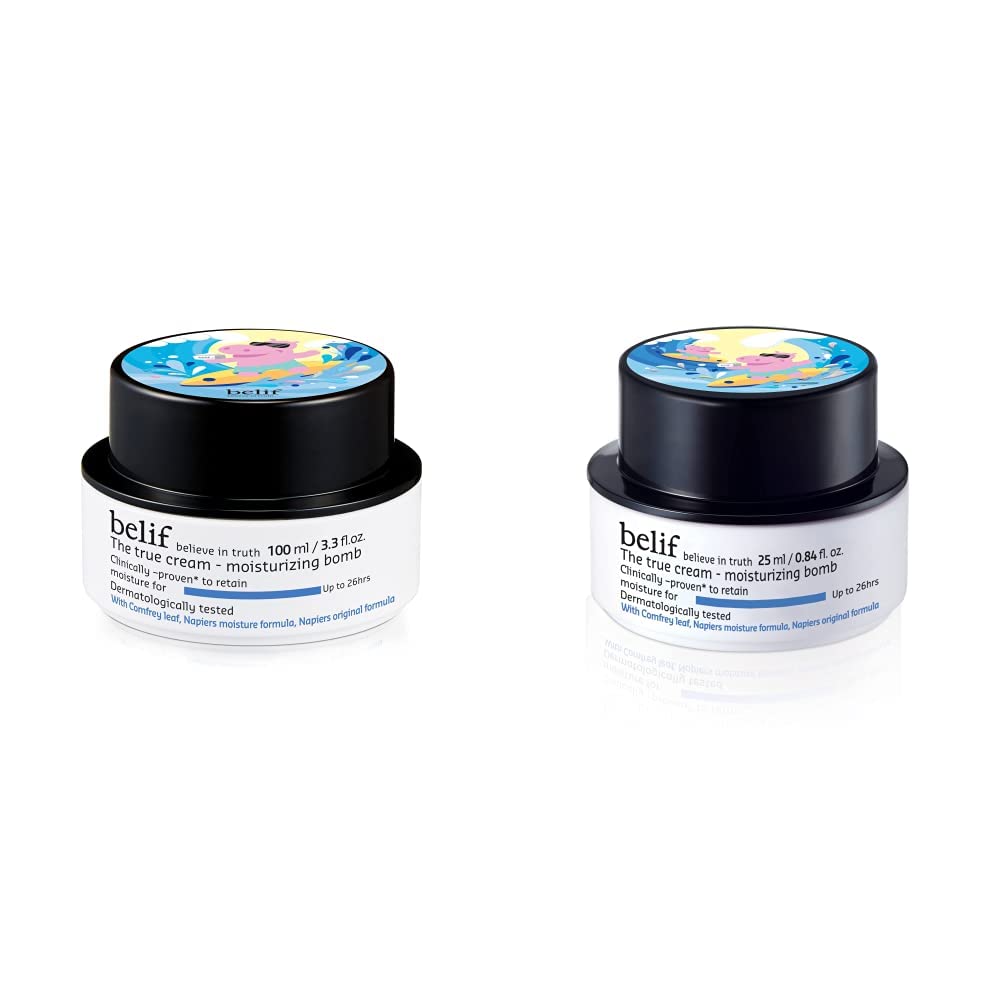 Amazon.com: belif The True Cream Moisturizing Bomb | 26 Hours Hydrating ...