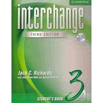 Interchange Student's Book 3A with Audio CD (Interchange Third Edition ...