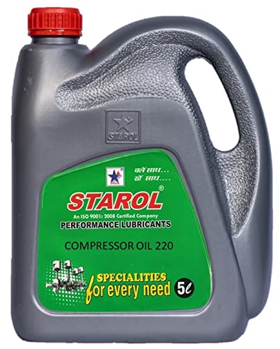 STAROL STAR Air Compressor oil 220 (5 L) : Amazon.in: Car & Motorbike