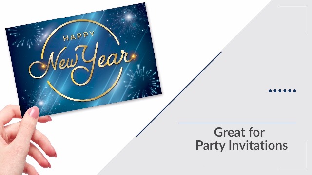 Watch 50 Premium Happy New Year Postcards on Amazon Live