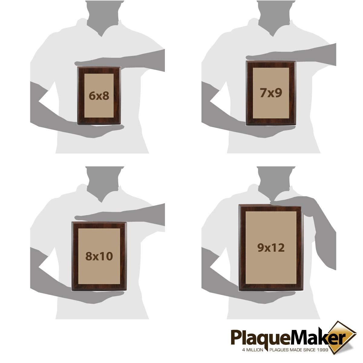 Snapklik.com : Personalized Faux-Leather Engraved Plaques And Awards ...