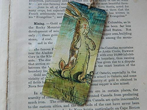 Amazon.com: Velveteen Rabbit bookmark Art bookmark metal bookmark ...