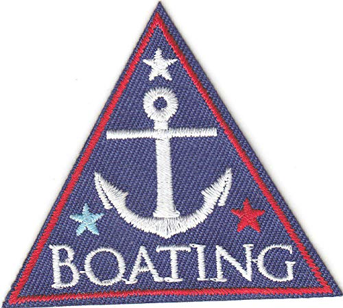 Amazon.com: BOATING Iron On Patch Boats Ocean Sailing : Everything Else
