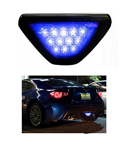 Ambrotos 12 LED Car LED Brake Light With Flasher Light Blue-Maruti ...