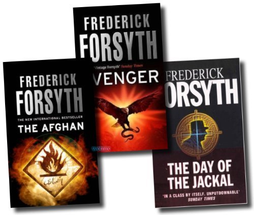Frederick Forsyth Collection 3 Books Set (The Afghan, Avenger, The Day ...