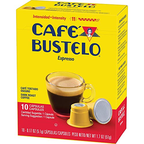 Cafe Bustelo Coffee Espresso Capsules, 10 Count | Amazon price tracker ...