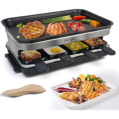 oneConcept Woklette Grill-raclette - Grill de table, Grill festif, 1200 ...