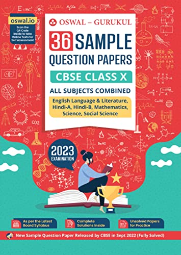 Oswal - Gurukul 36 Sample Question Papers (Eng, Hindi A & B, Maths, Science, Social Sc.) CBSE ...