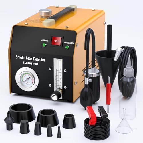 Amazon.com: Automotive Smoke Machine with Built-in Air Pump and ...