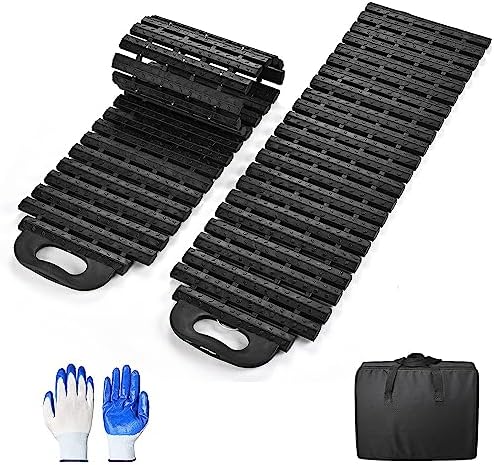 Amazon.com: Tire Traction Mat, Off-Road Traction Boards with Metal ...