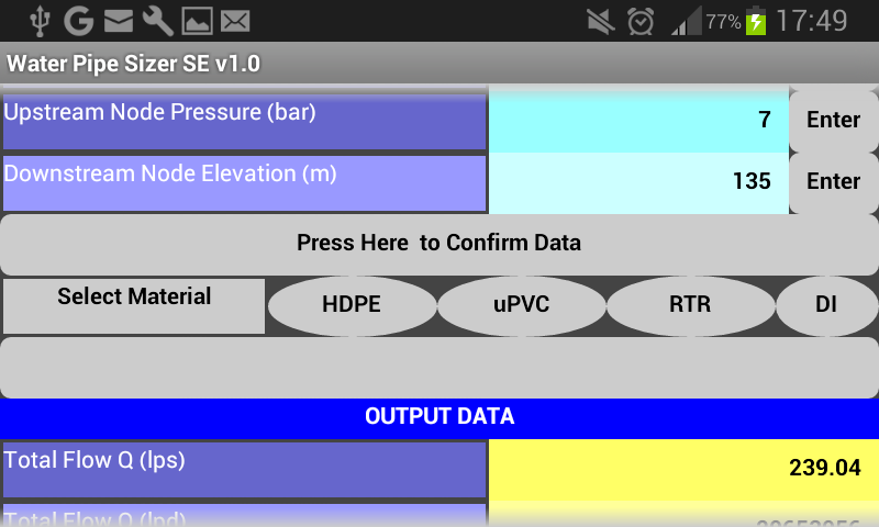 Water Pipe Sizer SE:Amazon.com:Appstore for Android