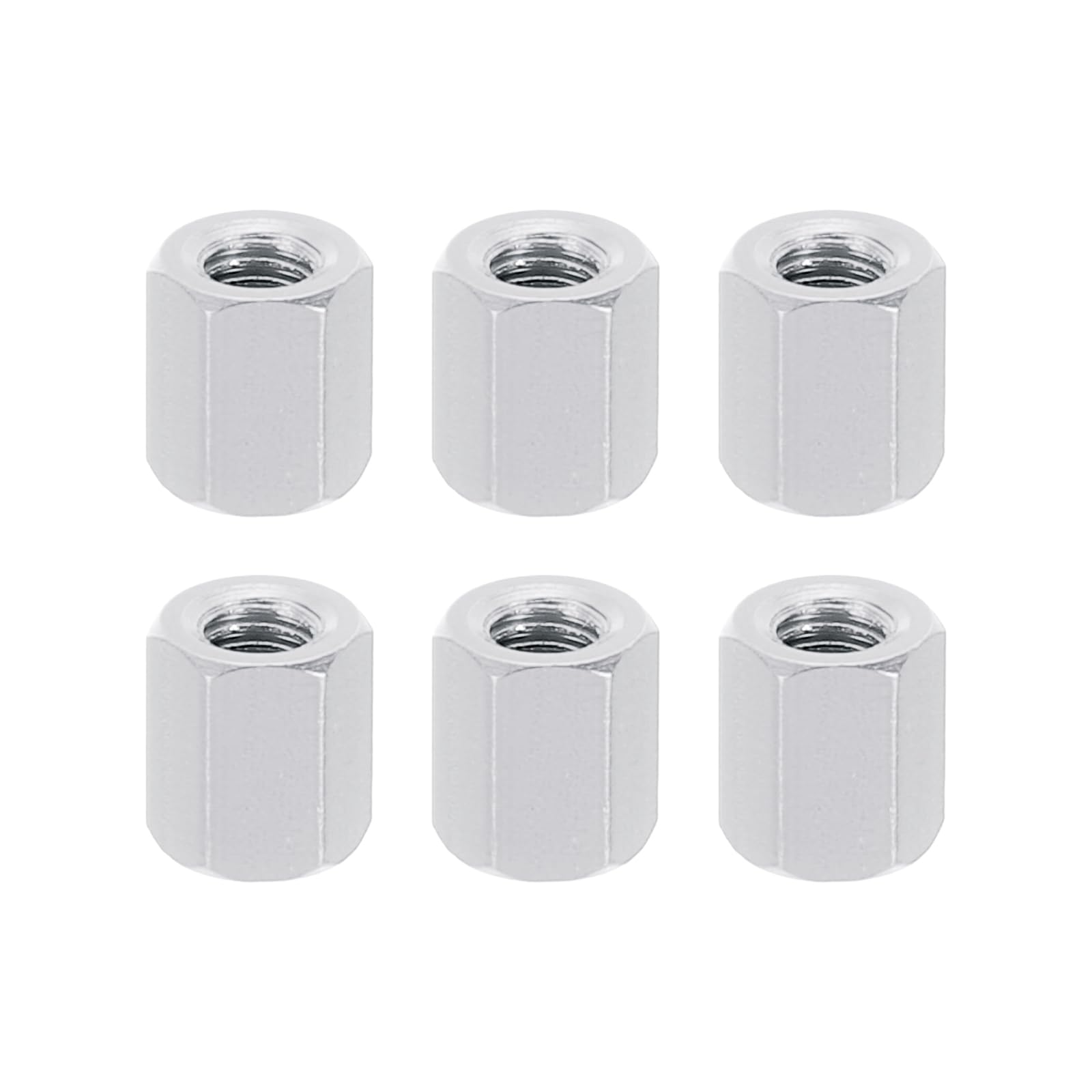 Amazon.com: PATIKIL M3 Hex Nuts, 6pcs M3 Threaded Spacers Aluminum 6mm ...