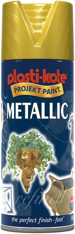 Amazon.com: Plasti-kote Metallic Paint 400ml Gold