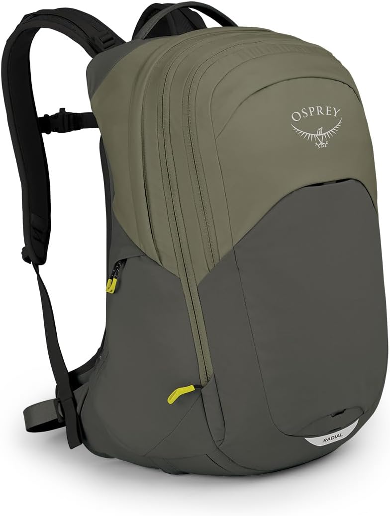 Amazon.com: Osprey Radial Commuter Laptop Backpack, Earl Grey/Rhino ...