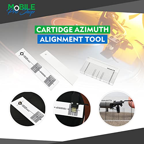 Snapklik.com : Turntable Azimuth Cartridge Alignment Protractor Set ...