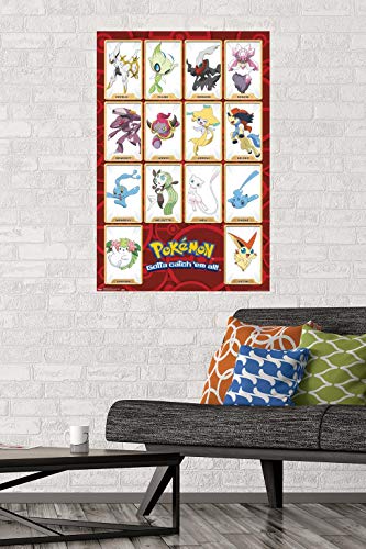 Snapklik.com : Trends International Pokemon - Mythical Wall Poster