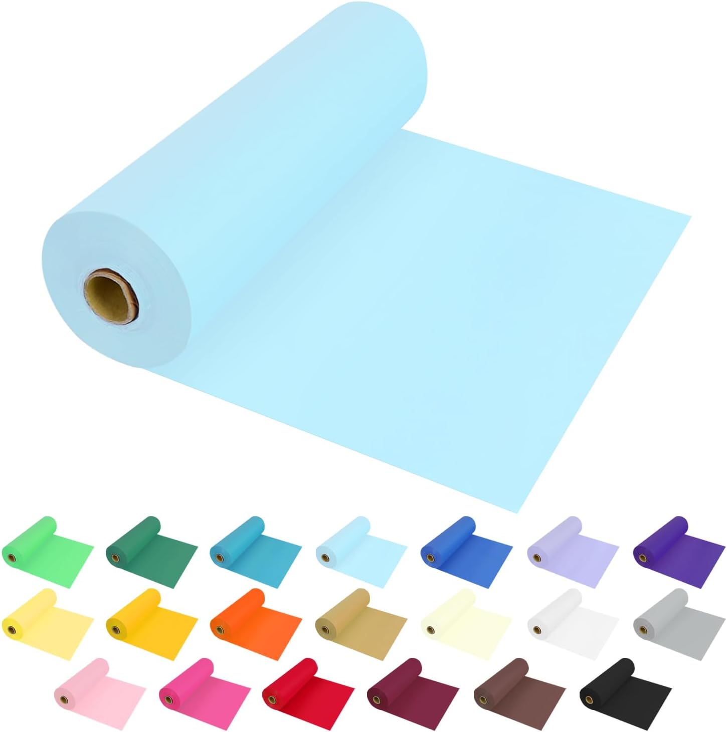 Amazon.com: JHDZDHY 54 Inch X 300 Feet Plastic Table Cover Roll Premium ...