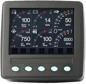 Amazon.com: C3i – 3.5″ CAN Bus Display with Color LCD (70032) - J1939 ...