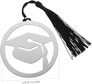 MERRYHAPY 15pcs Graduation Cap Bookmark Antique Book Markers Stationery ...