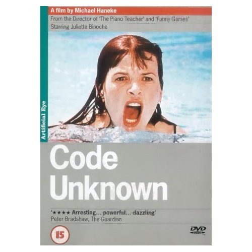 Amazon.com: Code Unknown [2001] / Region 2 PAL European Edition DVD ...