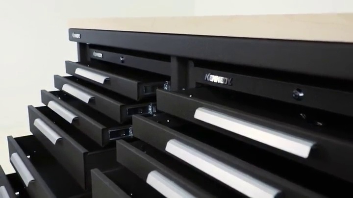 Watch Kennedy Manufacturing 4806B 48" 6-Drawer Versa-Bench W ...