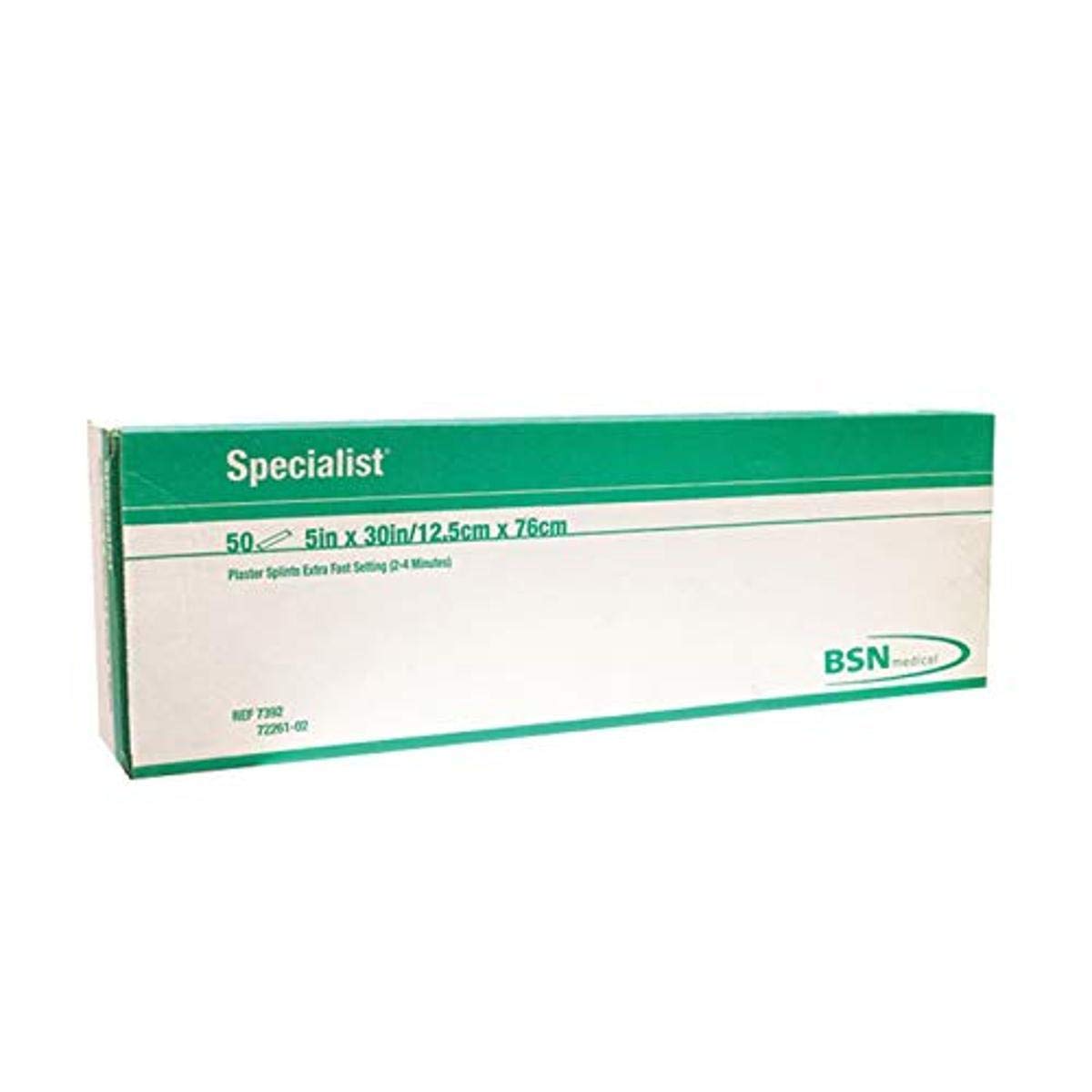 BSN Specialists Plaster Splints, Extra Fast Setting, 5" x 30", Box of ...