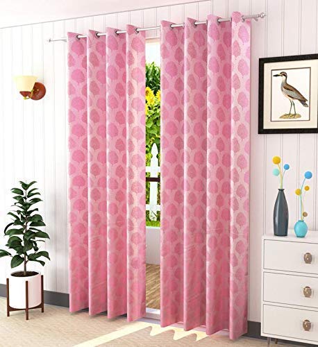 Buy MallowWorld® Beautiful Tree Design Jacquard Premium Curtain for ...