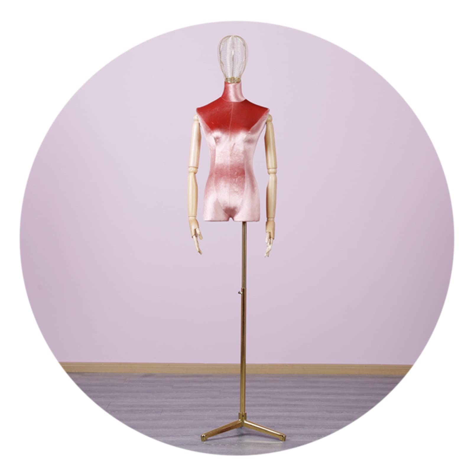 Haipeng Female Mannequin Torso Body Clothing Store Model Props Metal ...