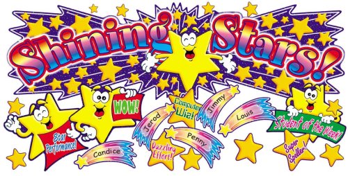 Shining Stars! Bulletin Board Set: Scholastic Inc: 9780439492867: Books ...