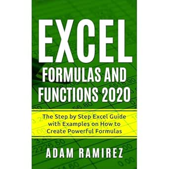 Amazon.com: Excel Formulas and Functions 2020: The Step by Step Excel ...