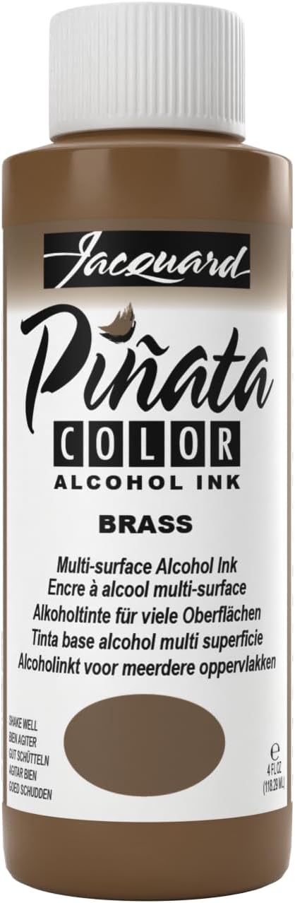 Jacquard Pinata Alcohol Inks, Metallic Brass : Amazon.ca: Home