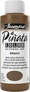 Jacquard Pinata Alcohol Inks, Metallic Brass : Amazon.ca: Home