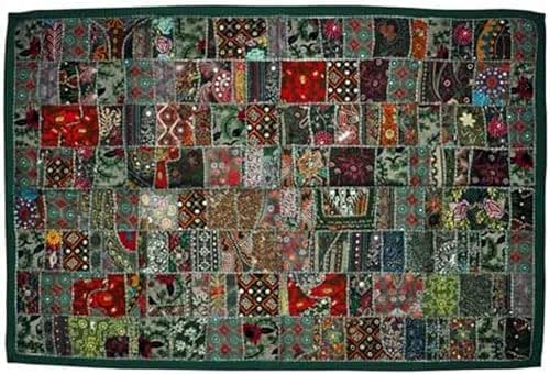 Amazon.com: Marusthali Indian Patchwork Wall Hanging Tapestry Vintage ...