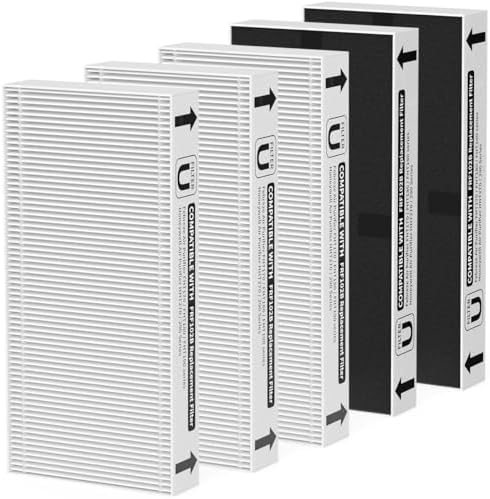 Amazon.com: 5 Pcak FRF102B HEPA Filter Replacement Compatible with ...
