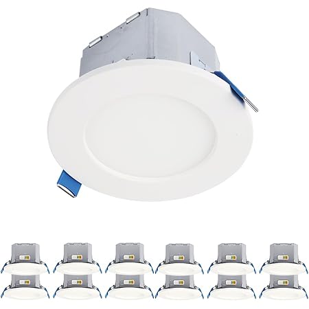 HALO CJB 6 inch 5CCT Canless Recessed Integrated LED Downlight with ...
