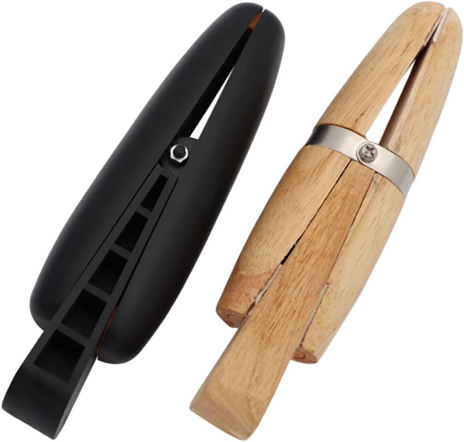 Amazon.com: SEWACC 2pcs Jewelry Tools Wooden Wire Clamp Ring Bending ...