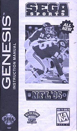 Sega Genesis NFL '95 Instruction Manual: Sega: Amazon.com: Books